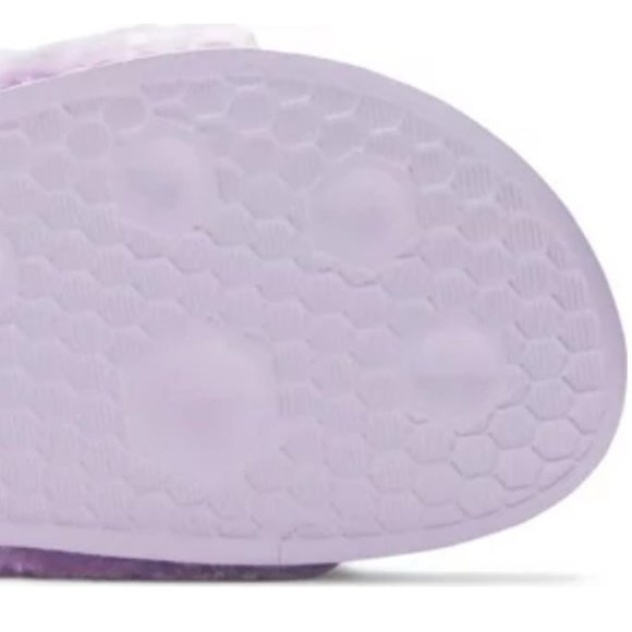 Puma | Shoes | Fenty By Puma Orchid Bloom Faux Fur Slides | Poshmark